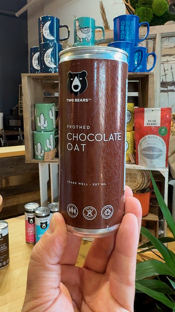 Two Bears Coffee - Frothed Chocolate Oat – Rooted Living Designs